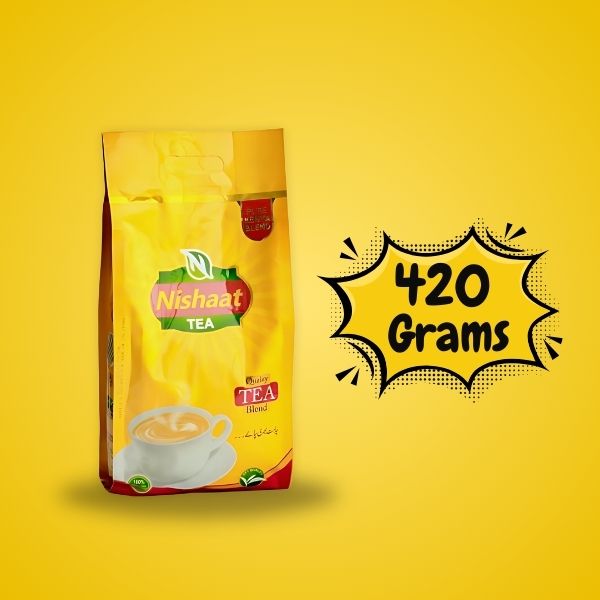 Nishaat Tea – Premium Quality Black Tea - 420 Grams